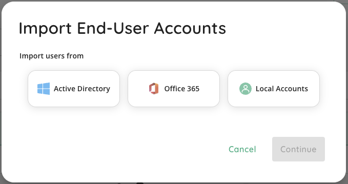 Deciding between Manual End-User Account Import Options – CyberQP