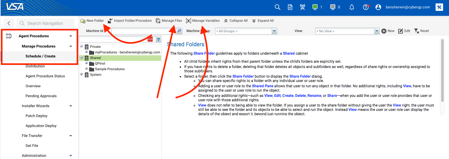 Deploy Quickpass Agent Using Kaseya VSA v9 – CyberQP