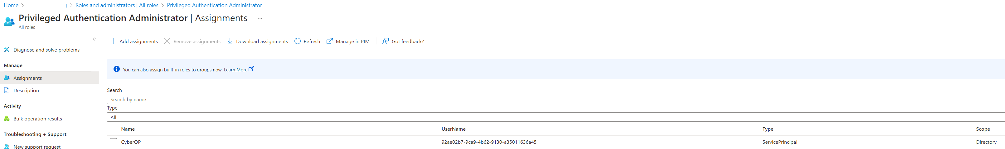 How To - Connect a Microsoft GCC High Tenant to CyberQP Customer ...