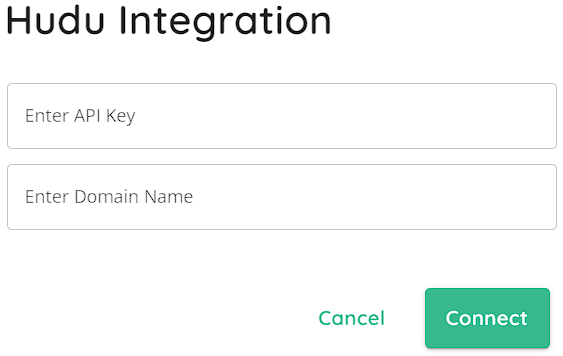 Hudu Integration Setup Guide – CyberQP