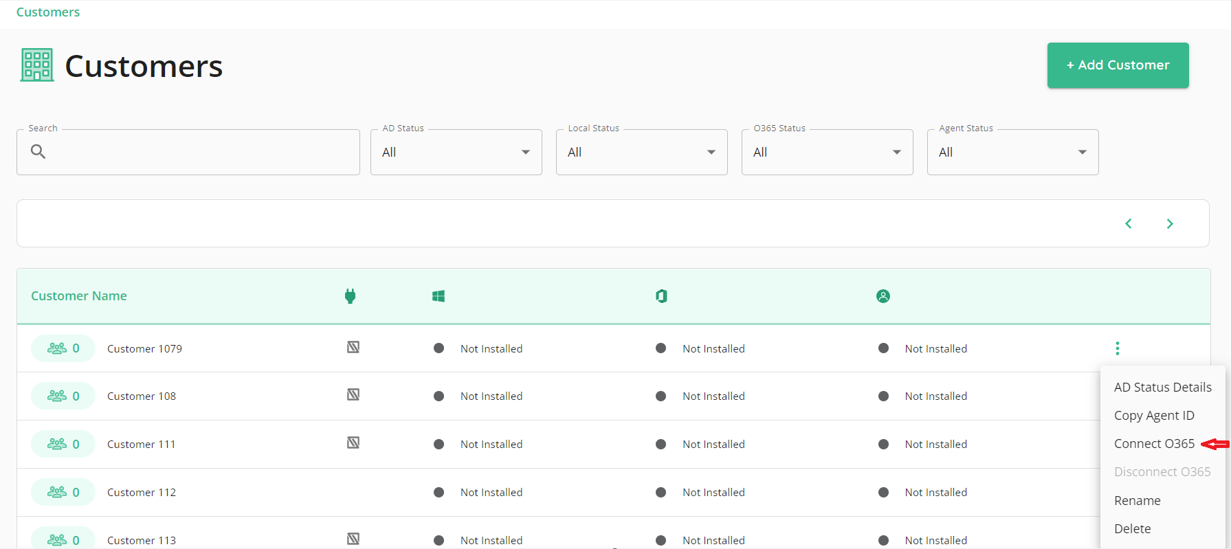 How to Manually Create New Customer – CyberQP